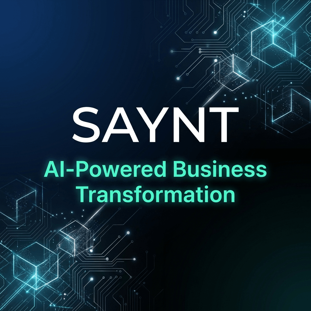 SAYNT - AI-Powered Business Transformation
